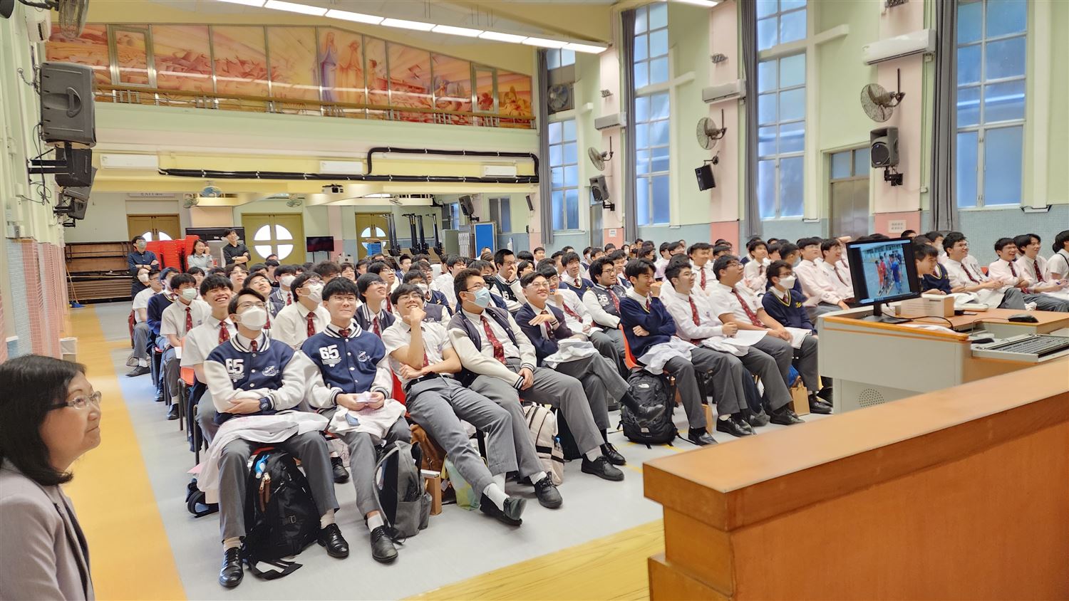 The Farewell to Form Six Students