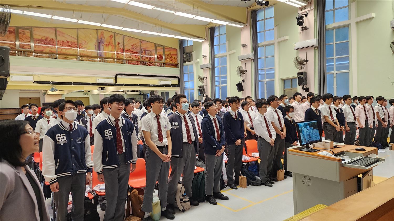 The Farewell to Form Six Students